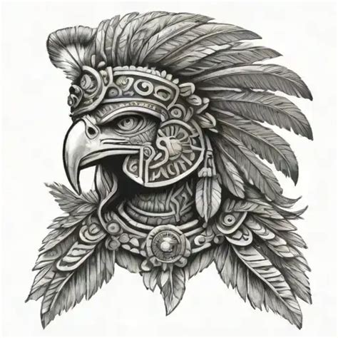 Aztec Eagle Warrior Tattoo