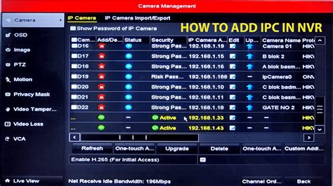 How To Configure Hikvision Nvr With Ip Camera Step By Step Guide Welcome To Security Camera