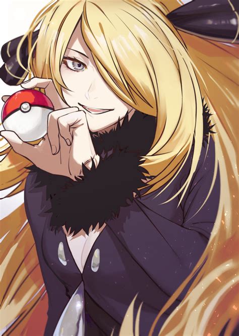 Cynthia Pokemon And More Drawn By Yon Danbooru