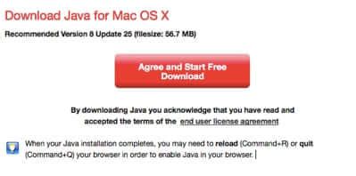How To Fix The Mac OS X Java Runtime Environment JRE Error