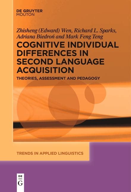 Trends In Applied Linguistics Tal Cognitive Individual Differences In