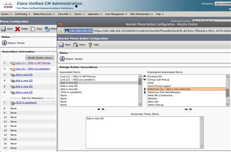 How To Configure Paging And Intercom Features In Cisco Callmanager Cisco Community