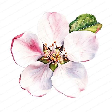 16 Apple Blossom Clipart Delicate Apple Blossom Art Set Printable