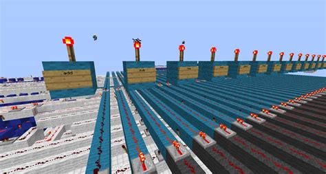 Bcd Redstone Alu With 30 Functions Minecraft Map