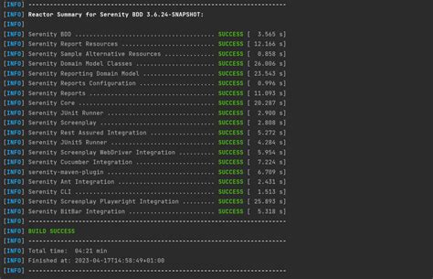 Errors Persist In The Serenity Core Repo · Issue 3111 · Serenity Bdd