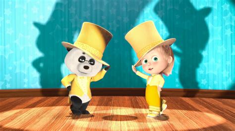 پرورش کودک دوزبانه و دانلود کارتون انگلیسی و زبان اصلی نی نی کارتون ماشا و خرسه Masha And