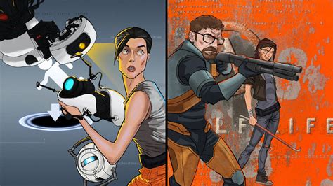 Half Life And Portal Fanart By Haithambochaib On Deviantart