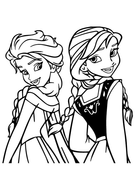 Dibujos Para Colorear De Elsa Y Ana Dibujos Para Colorear Y Pintar The Best Porn Website