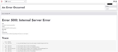 Userprofile Show Error 500 Internal Server Error · Issue 8179 · Rundeckrundeck · Github