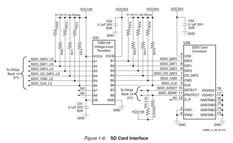 TXB TXS E Bit Bidirectional Voltage Level Translator Diagram