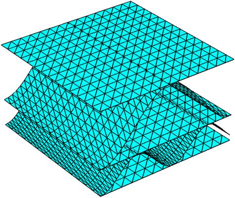 Visualization Of The Finite Element Model Of Corrugated Board Be 650 Download Scientific Diagram