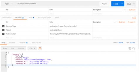API Otentikasi Menggunakan Passport Laravel CODEPOLITAN