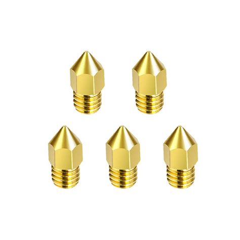 0 4mm Nozzle 5 Pieces For Voxelab Aries 3d Printer High Quality 3d