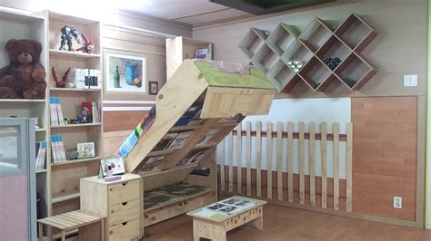 가구장터 월베드 자동 솔로 모션 변신모드입니다 책상 쇼파 침대 Youtube