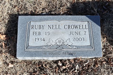 Ruby Nell Parks Mcmillan 1934 2003 Find A Grave Memorial