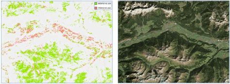 Detailed View Of The Grassland Mowing Intensity Layer Compared To Bing Download Scientific