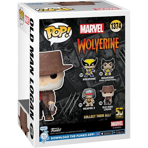 Wolverine 50th Anniversary Old Man Logan Funko Pop Vinyl Figure 1374