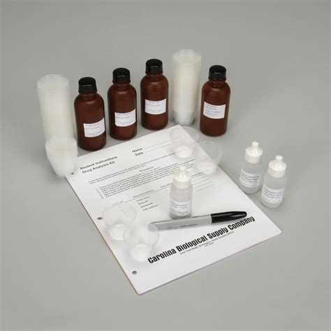 Drug Analysis Kit Carolina Biological Supply