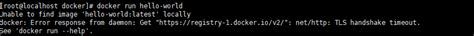 Docker Run Hello World报错docker Run Hello World 报错 Csdn博客