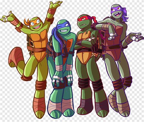 Chibi Girl Ninja Turtles