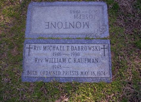 Rev Michael T Dabrowski 1946 1990 Find A Grave Memorial