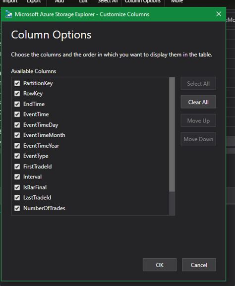 Nosql Azure Table Storage Some Fields Are Missing In My Stored