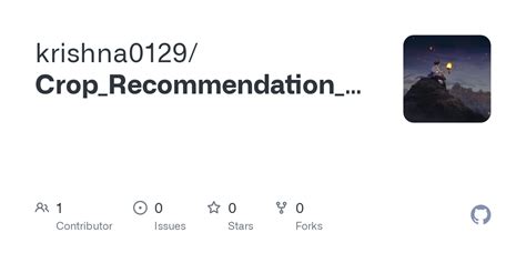 Github Krishna0129croprecommendationusingknn