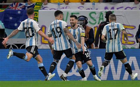 Messis Score Sets Tone For Argentina In World Cup Win The New York Times