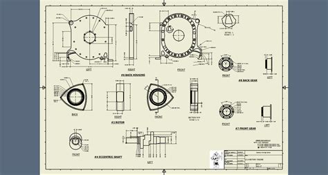 Rotary Engine Rotor Diagram