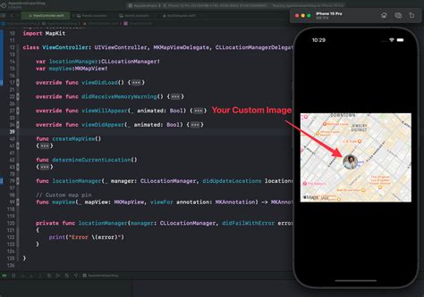 Mkannotationview Display Custom Pin Image