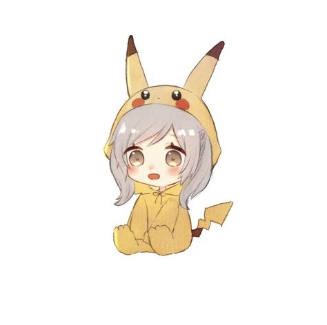 Pikachu Girl Chibi