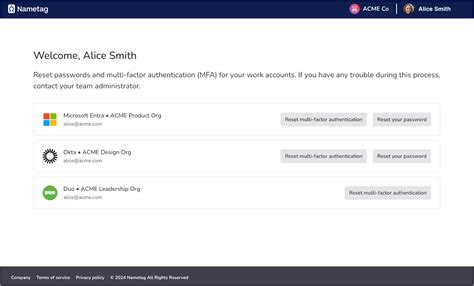 Okta Password And MFA Resets Default And Self Service Options