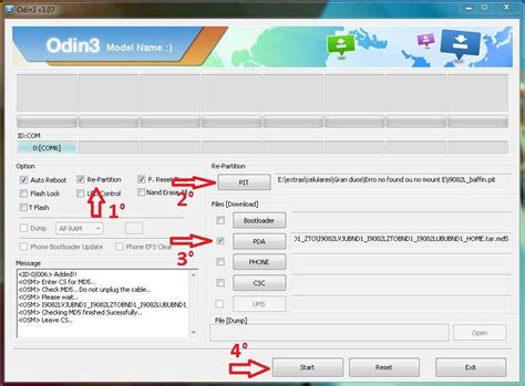 Solve Error Repartition Operation Failed Or E Cant Mount Xda Forums