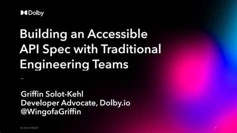Apidays Live Helsinki And North 2022building An Accessible Api Spec With