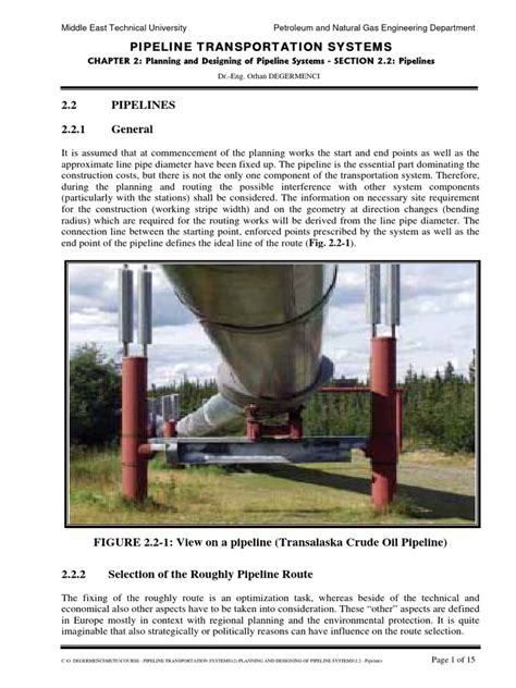 Pipeline Transportation Systems Chapter Pdf Pipe Fluid Conveyance Corrosion