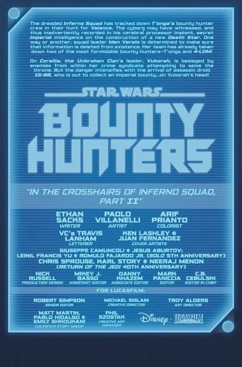Star Wars Bounty Hunters 34 Preview Its A Trap