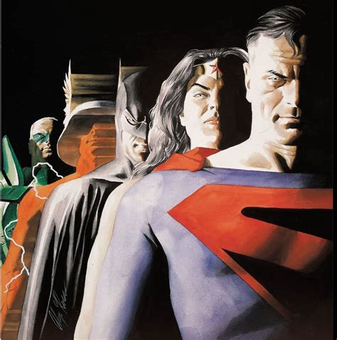 Kingdom Come Dccomics Superman Batman Wonderwoman Comicartist