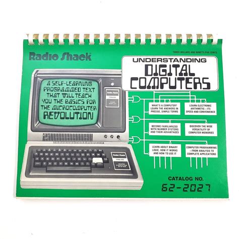 Vintage 1978 Radio Shack Understanding Digital Computers Coil Bound Book Vgc Etsy