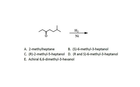 Solved Draw The Product S Of The Following Reaction And
