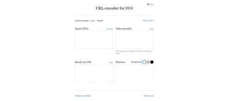 Url Encoder For Svg