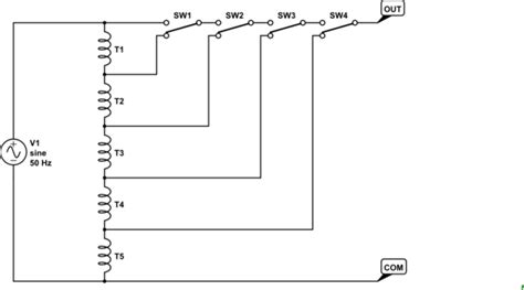 Relay What Happens If You Energize Multiple Inputs Of A Transformer Electrical Engineering