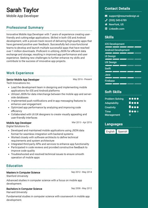 20 Semiconductor Engineer Resume Examples And Templates For 2025 Resumedesign Ai
