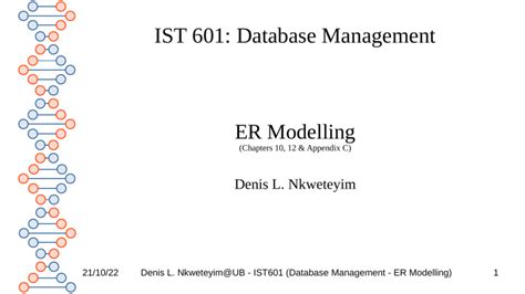 ist601 er modelling