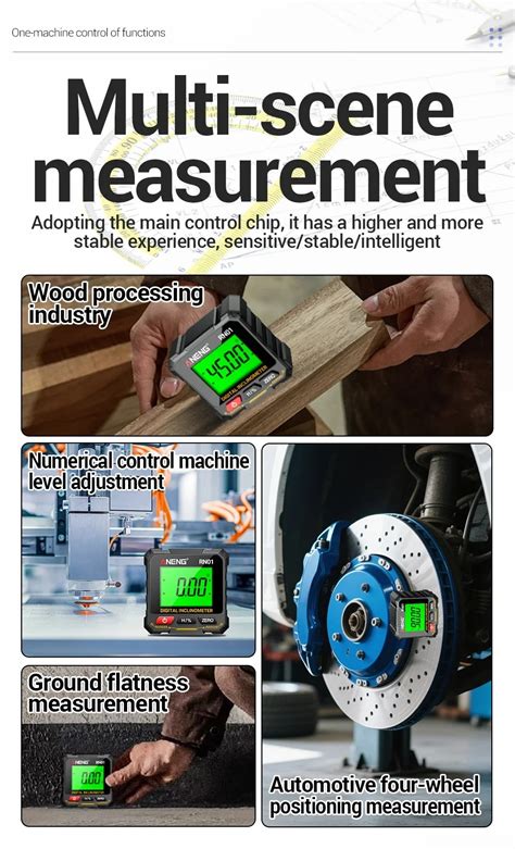 Aneng Angle Finder Digital Angloscope Protractor Inclinometer Magnet