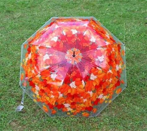 Чадър есенни листа Аксесоари София Грабващ очите чадър с есенен