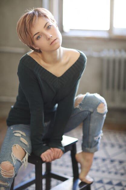 Frau Zu Hause Kostenlose Foto