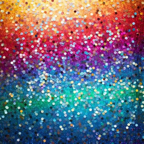 Premium Ai Image A Close Up Of A Colorful Background With Lots Of Dots Generative Ai