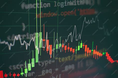 금융 투자 개념에 적합한 외환 거래 그래프 및 촛대 차트 사업 아이디어와 모든 예술 작품 디자인에 대한 경제 동향 배경 추상