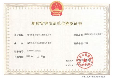 四川省第五地质大队 矿产勘查 地质开发