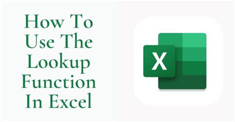 Ms Excel Vba On Linkedin Simple Lookup Function In Excel